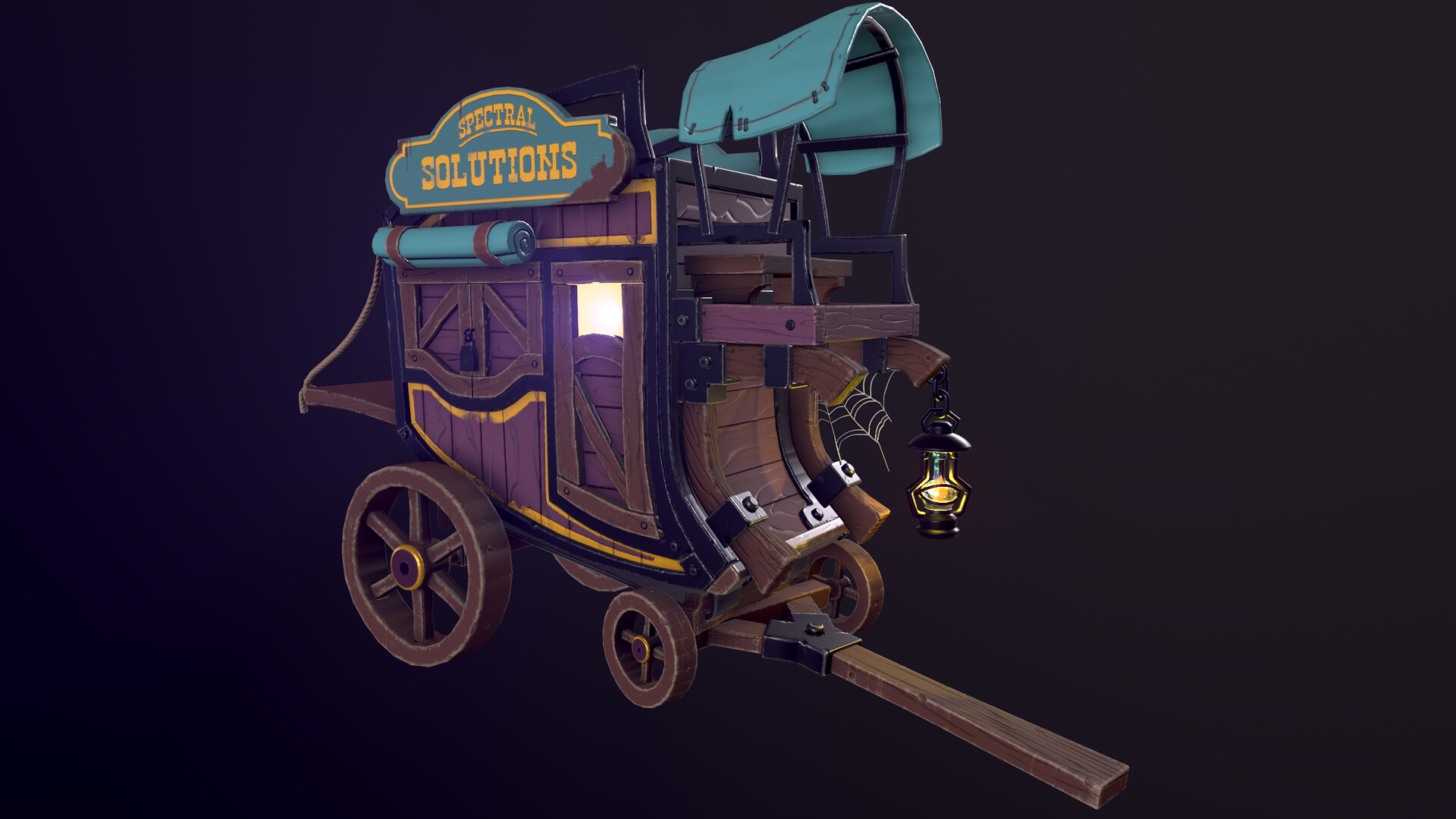 ArtStation - Stylized Wagon