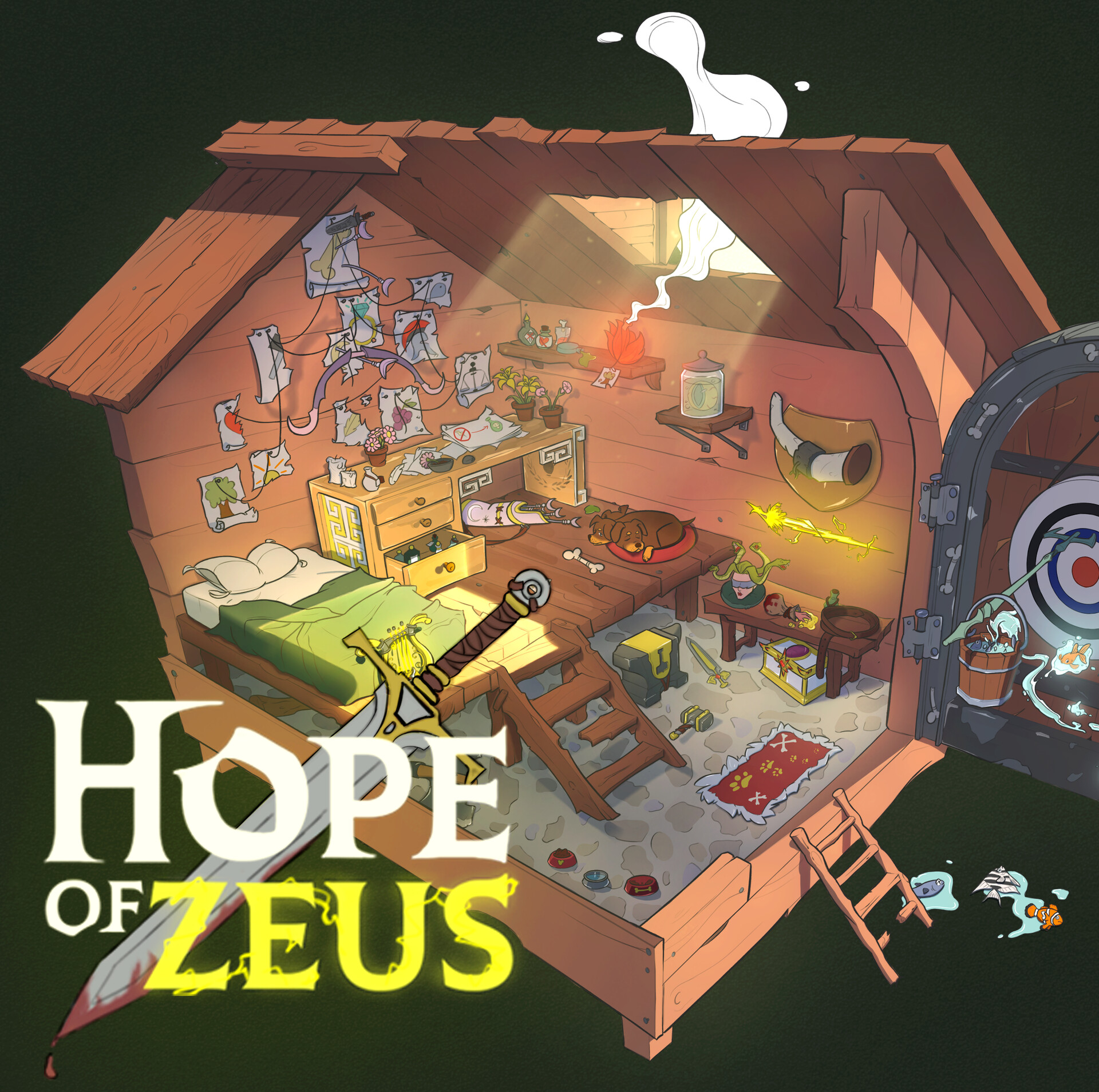 ArtStation - Hope Of Zeus - Cerberus Dog House