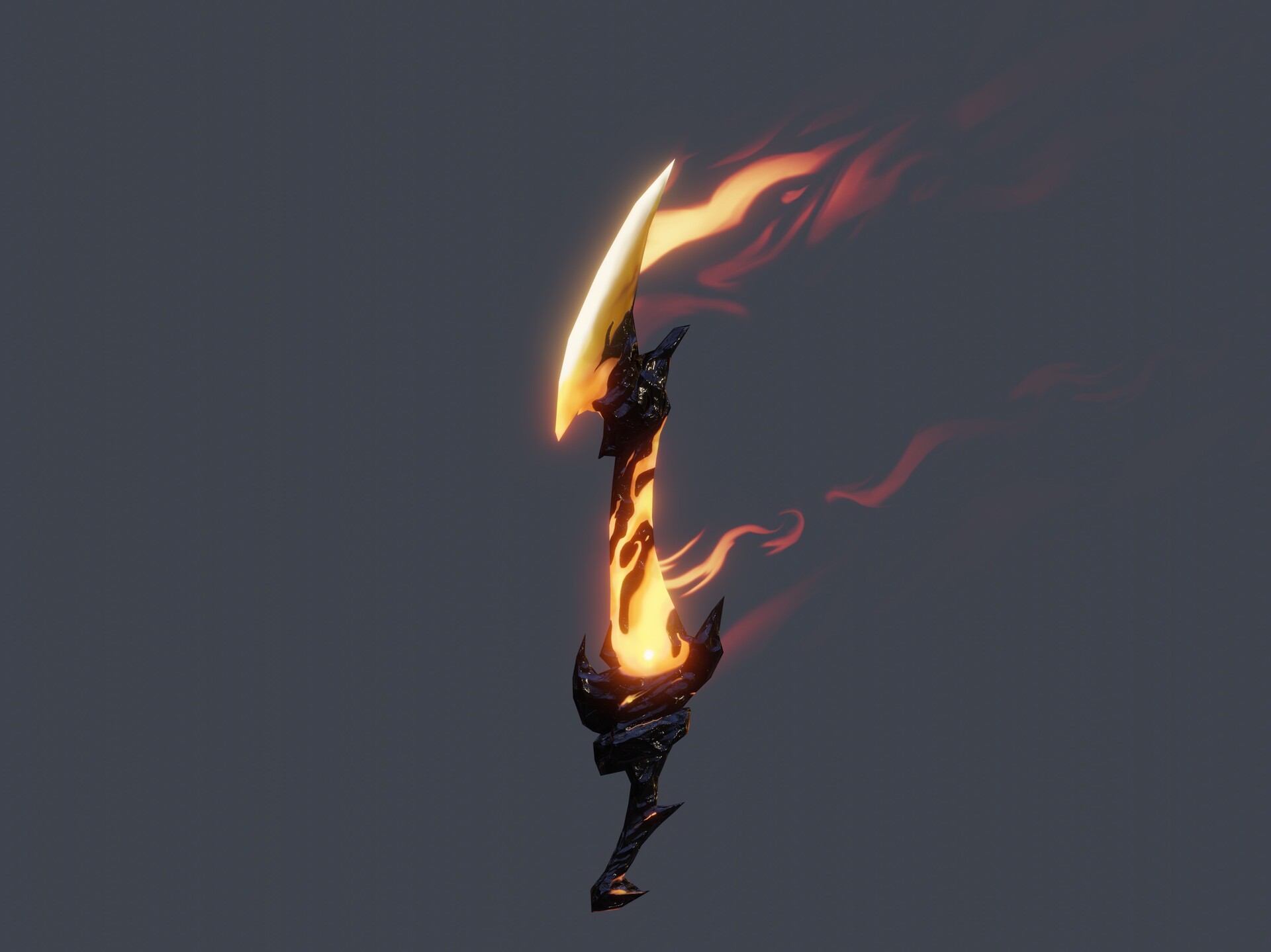 ArtStation - Fantasy Obsidian Sword