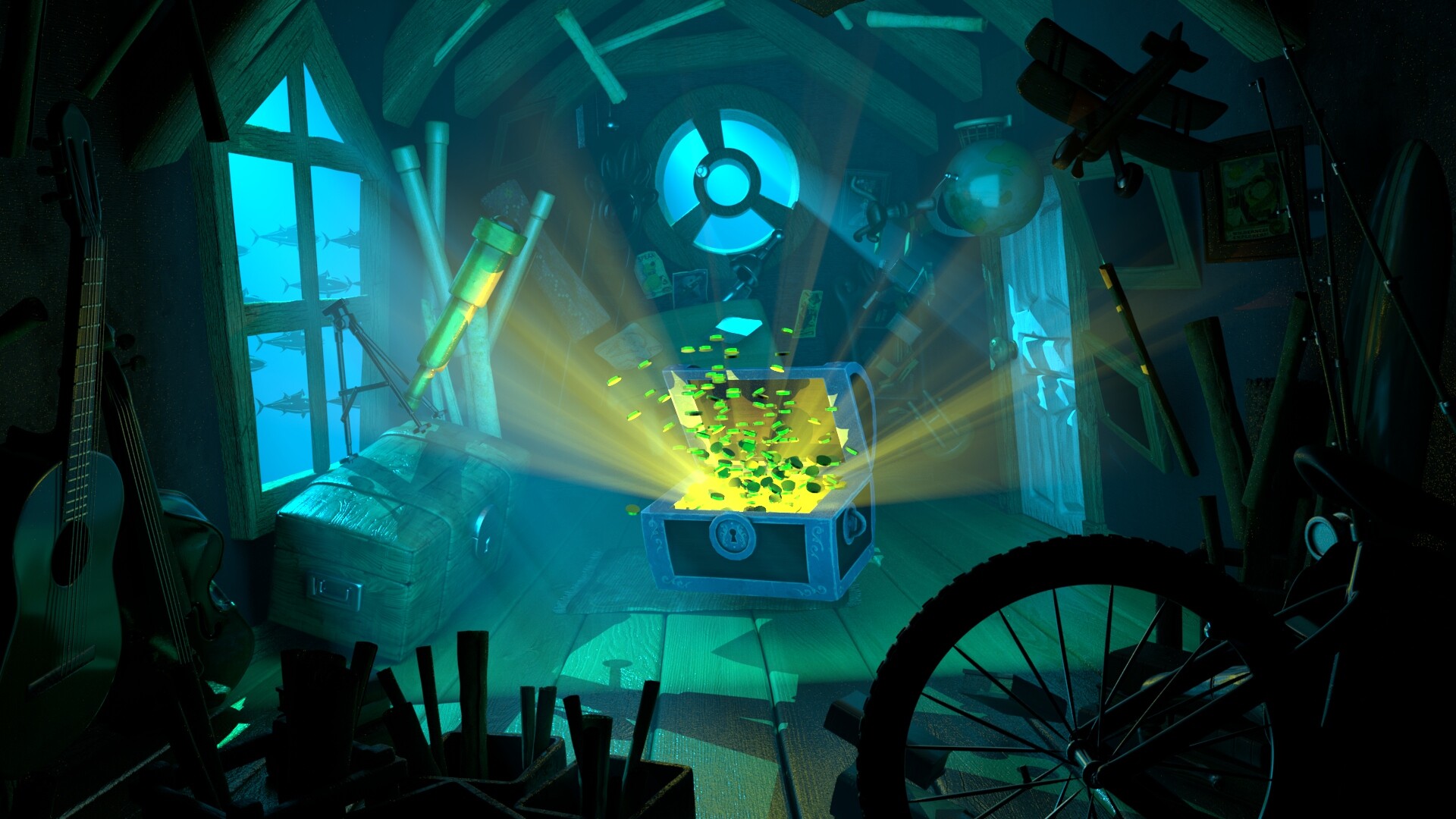 ArtStation - Lighting scene