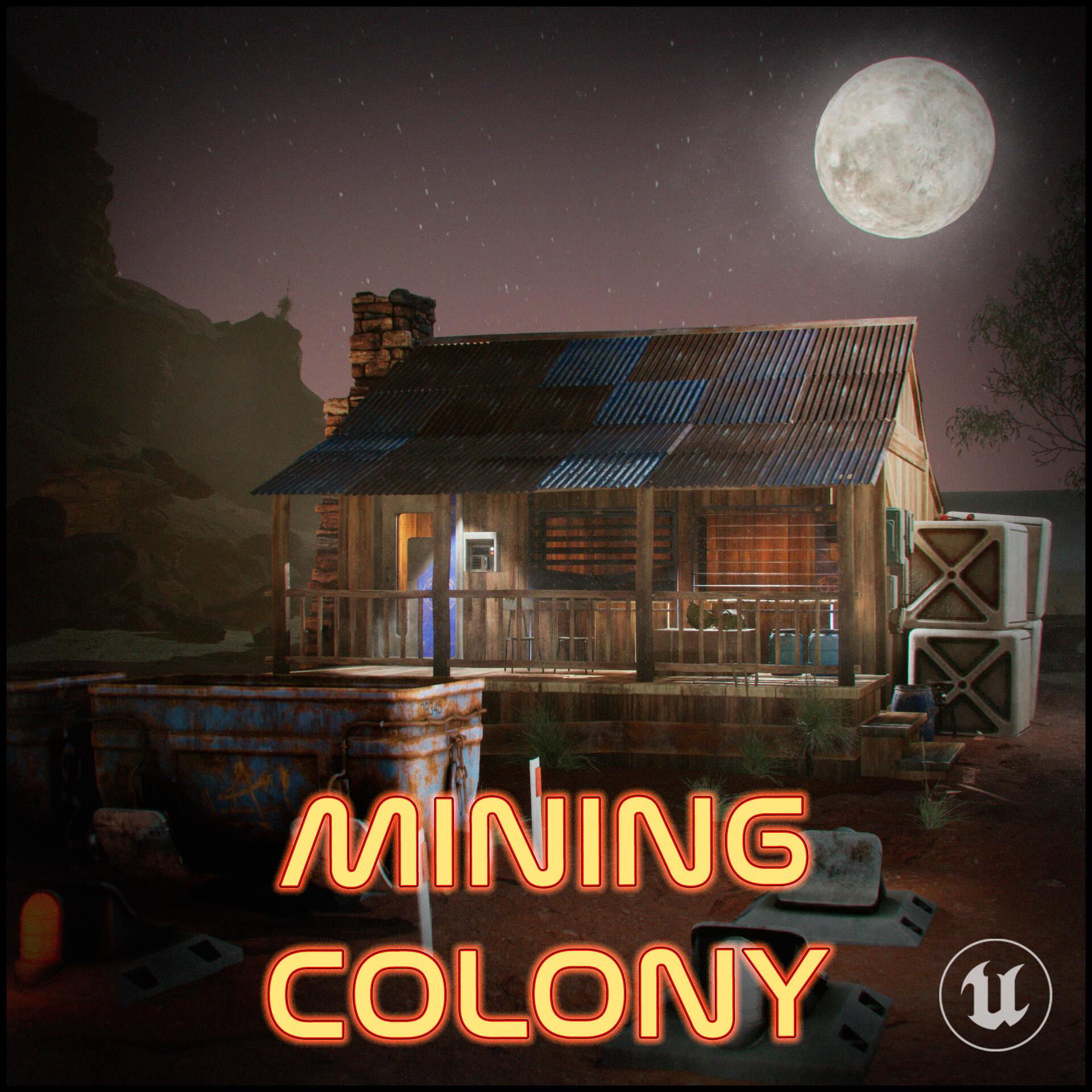 ArtStation - Mining Colony