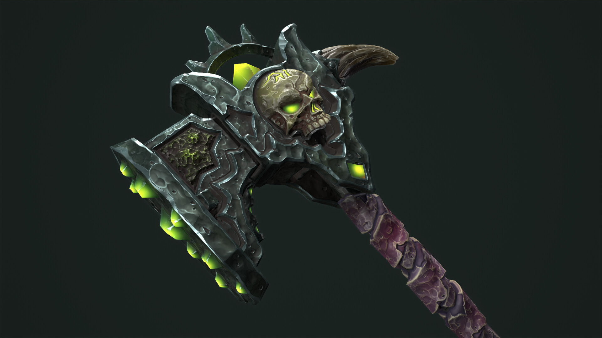 ArtStation - Undead battle hammer
