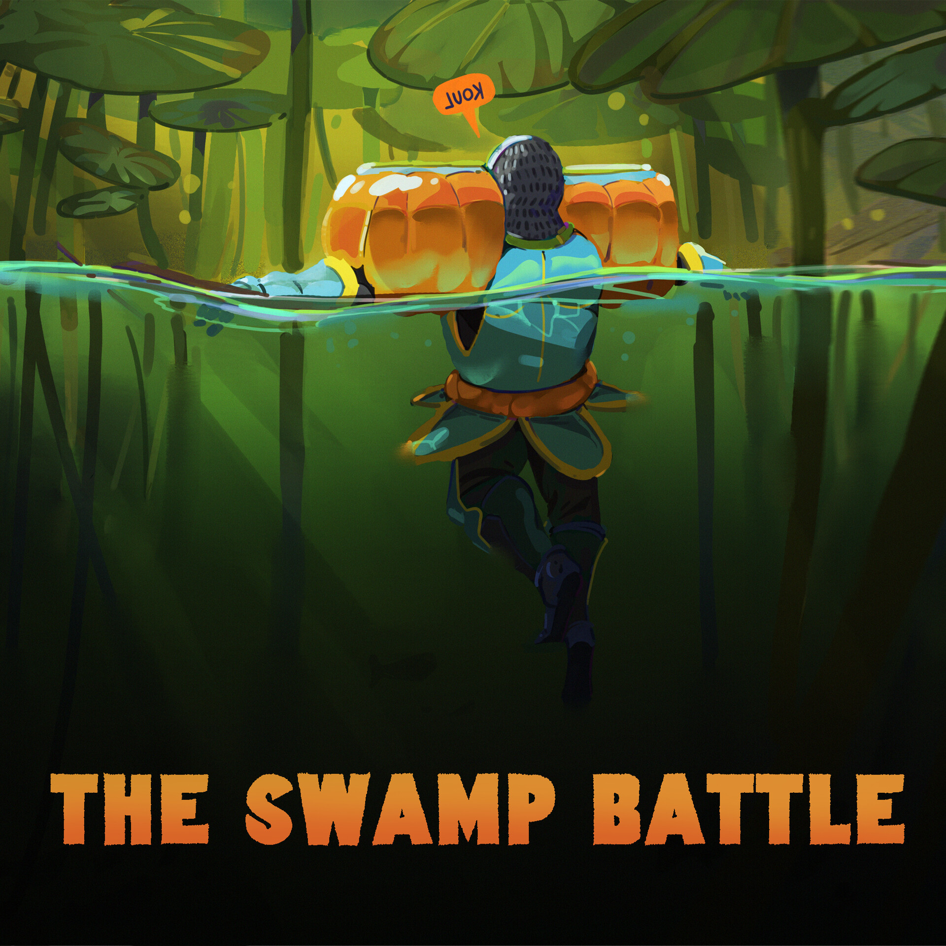 ArtStation - THE SWAMP BATTLE
