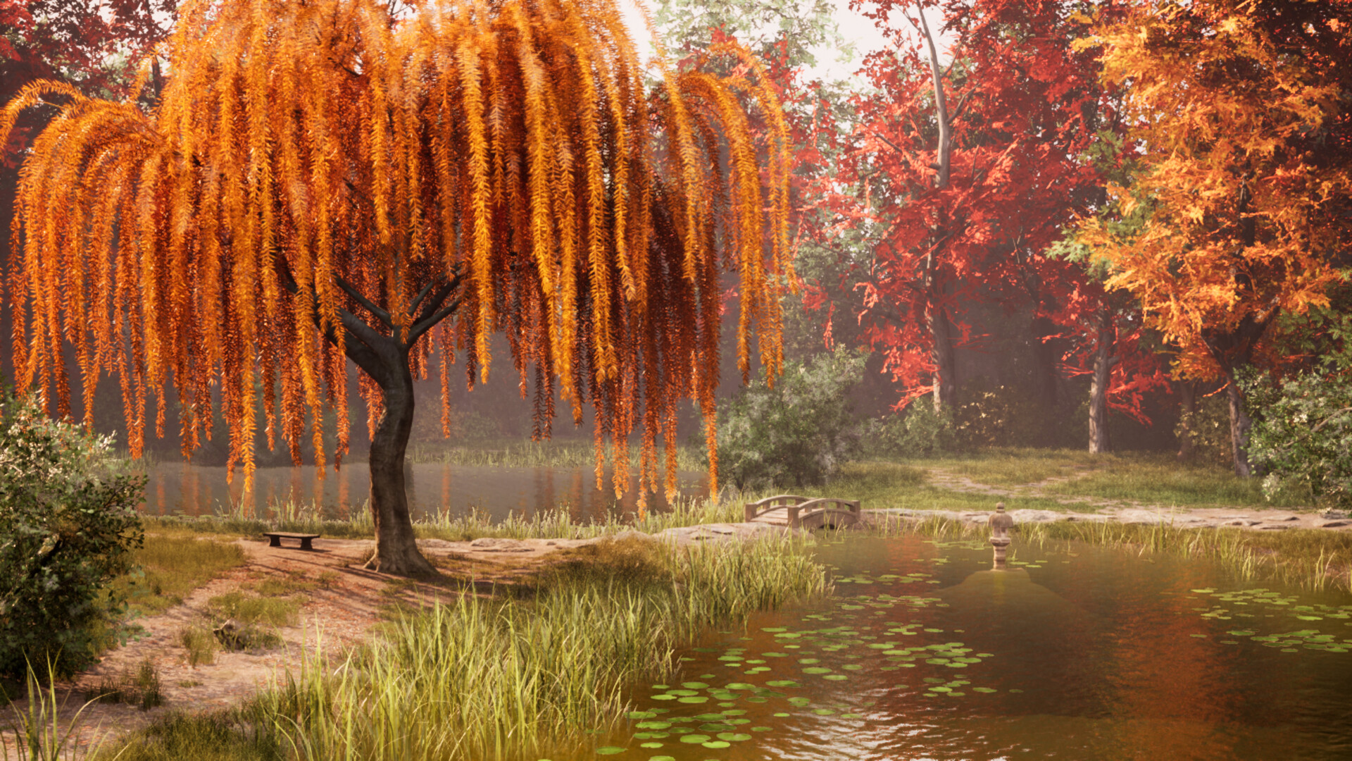 ArtStation - Calm lake