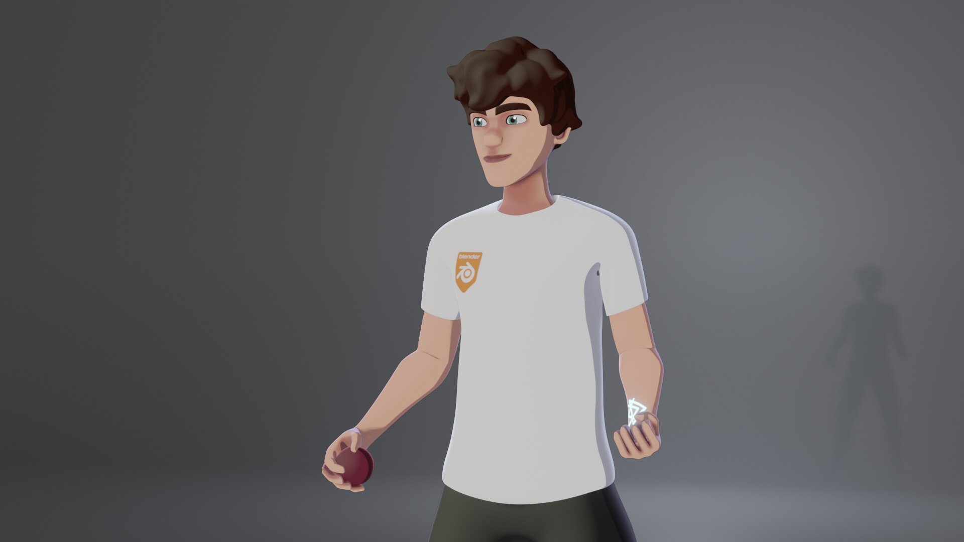 ArtStation - Toon shaded 3D character