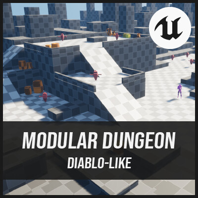 ArtStation - Modular Dungeon Level Design