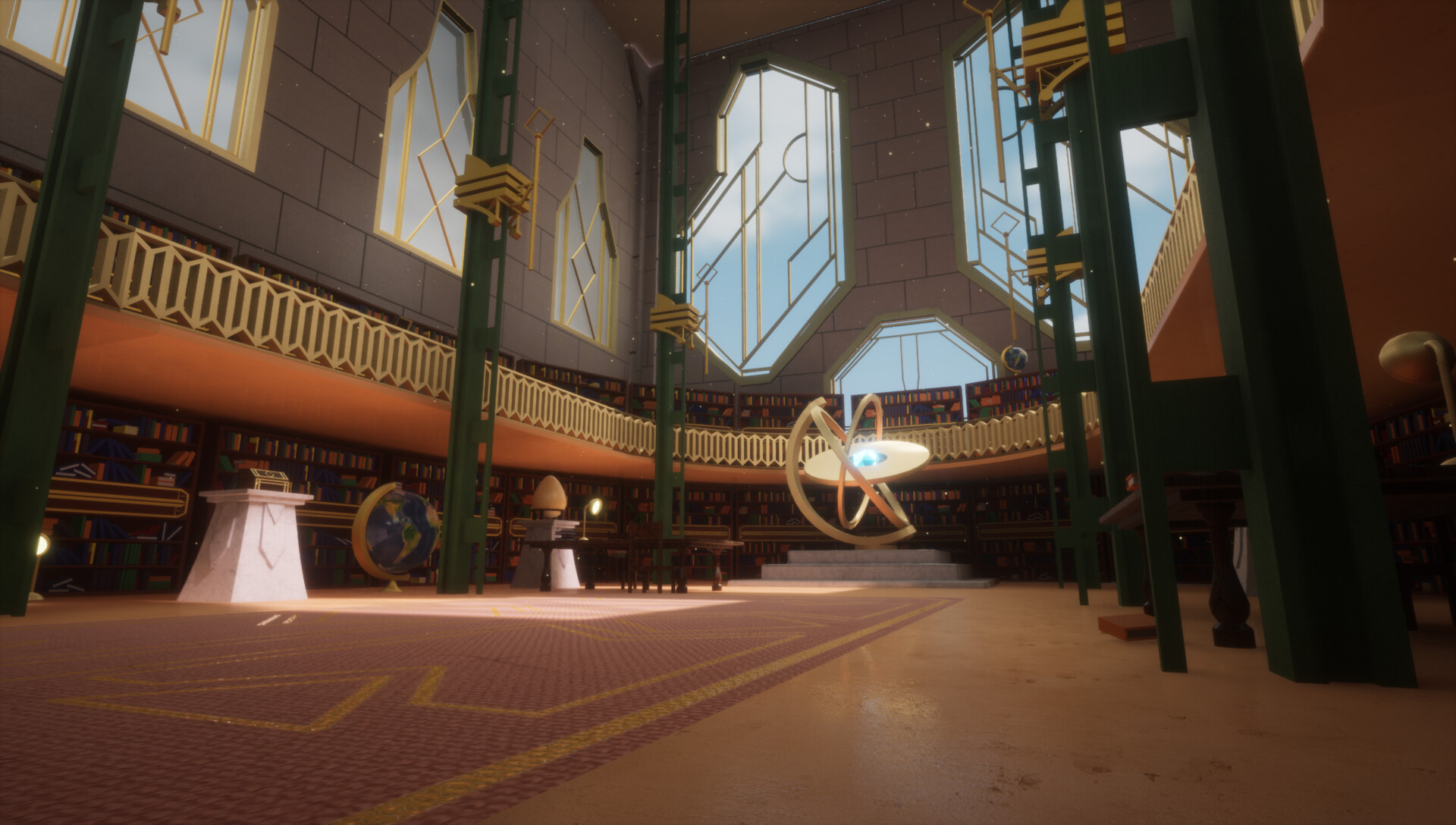 ArtStation - WIP - Piltovan Library (Arcane Inspiration)