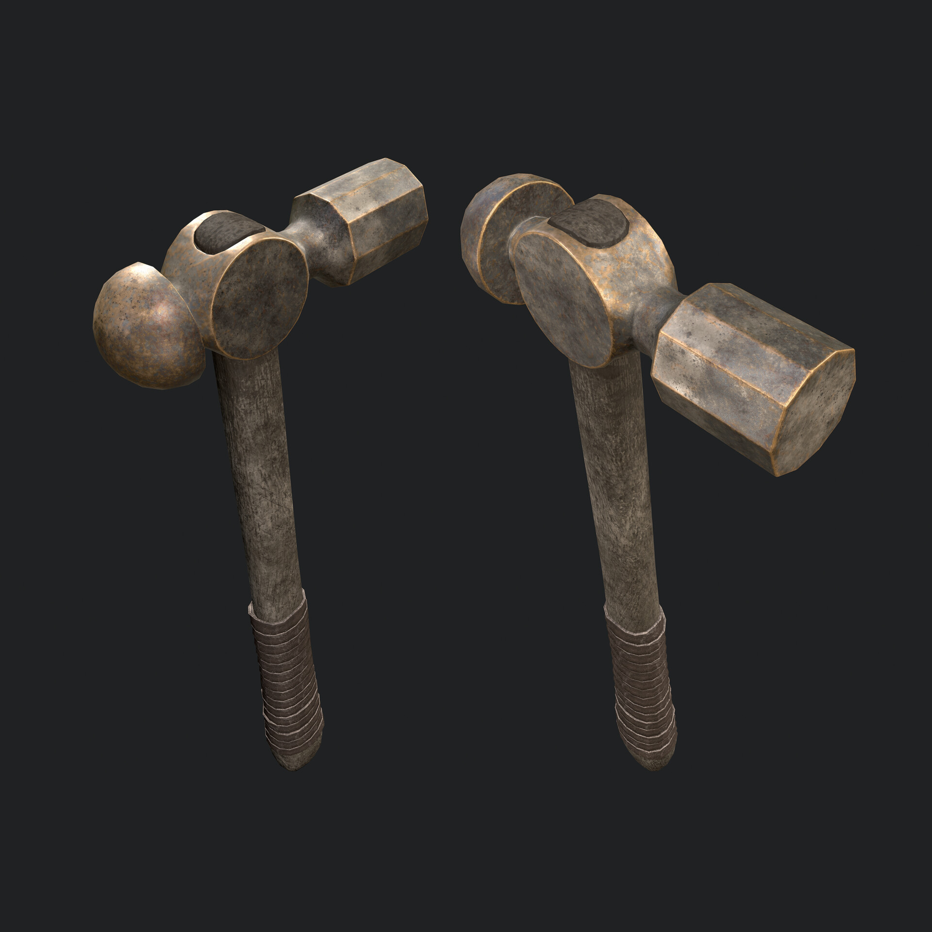 ArtStation - Rusted Old Hammer