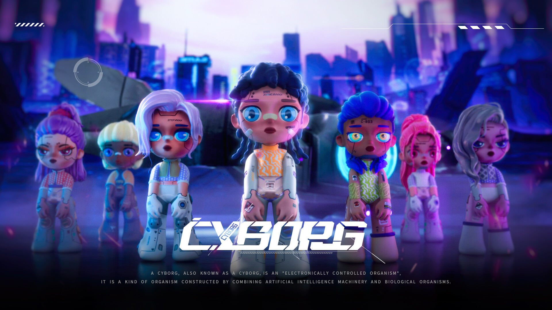 ArtStation - 原创IP《CYBORG-R联盟》— 半机甲人来袭