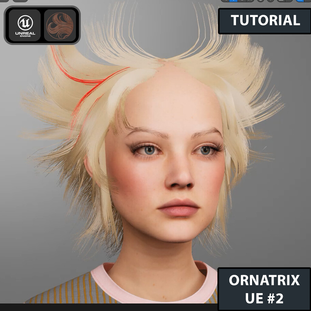 ArtStation - Ornatrix UE 5: Create/Delete Brushes for Metahuman ...