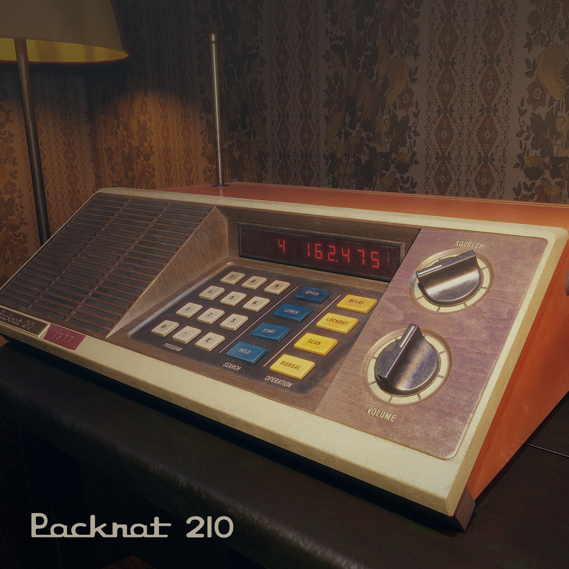 Morgan Furtado - "Packrat 210" Vintage Radio