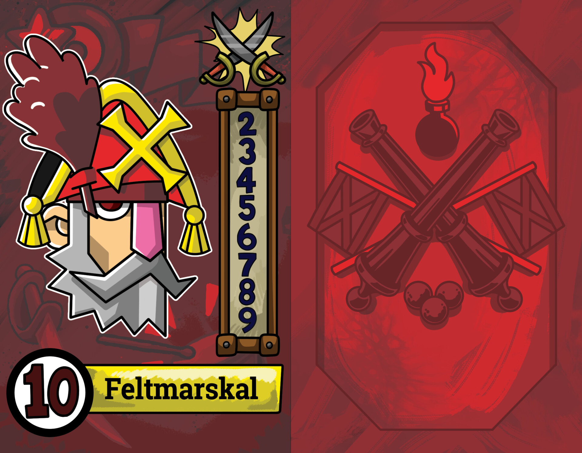 ArtStation - Forest stratego cards (danish)