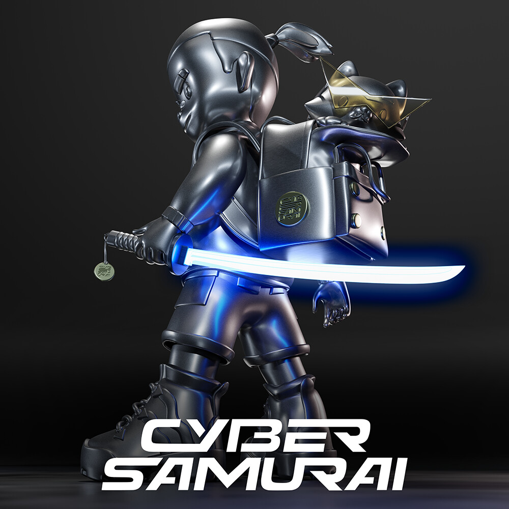 ArtStation - Cyber Samurai Project