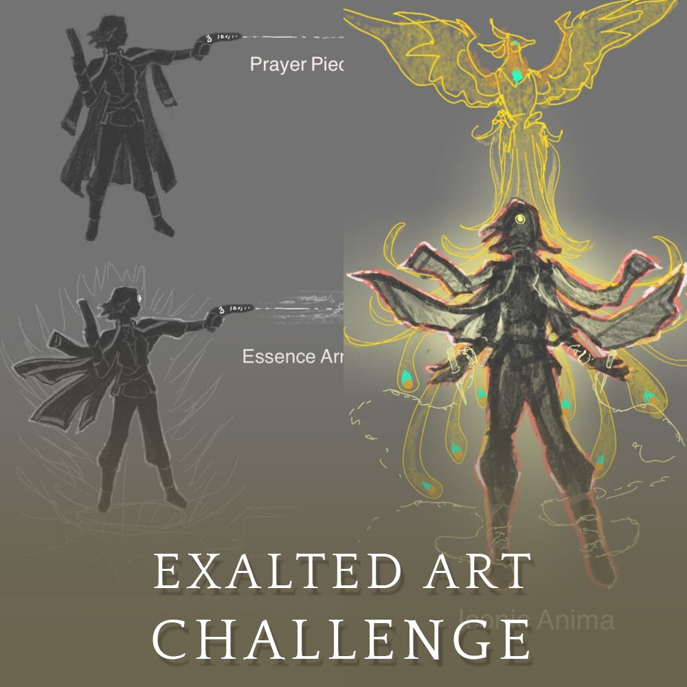 ArtStation - Exalted Art Challenge 2022 - Week 3 - Fave Charm