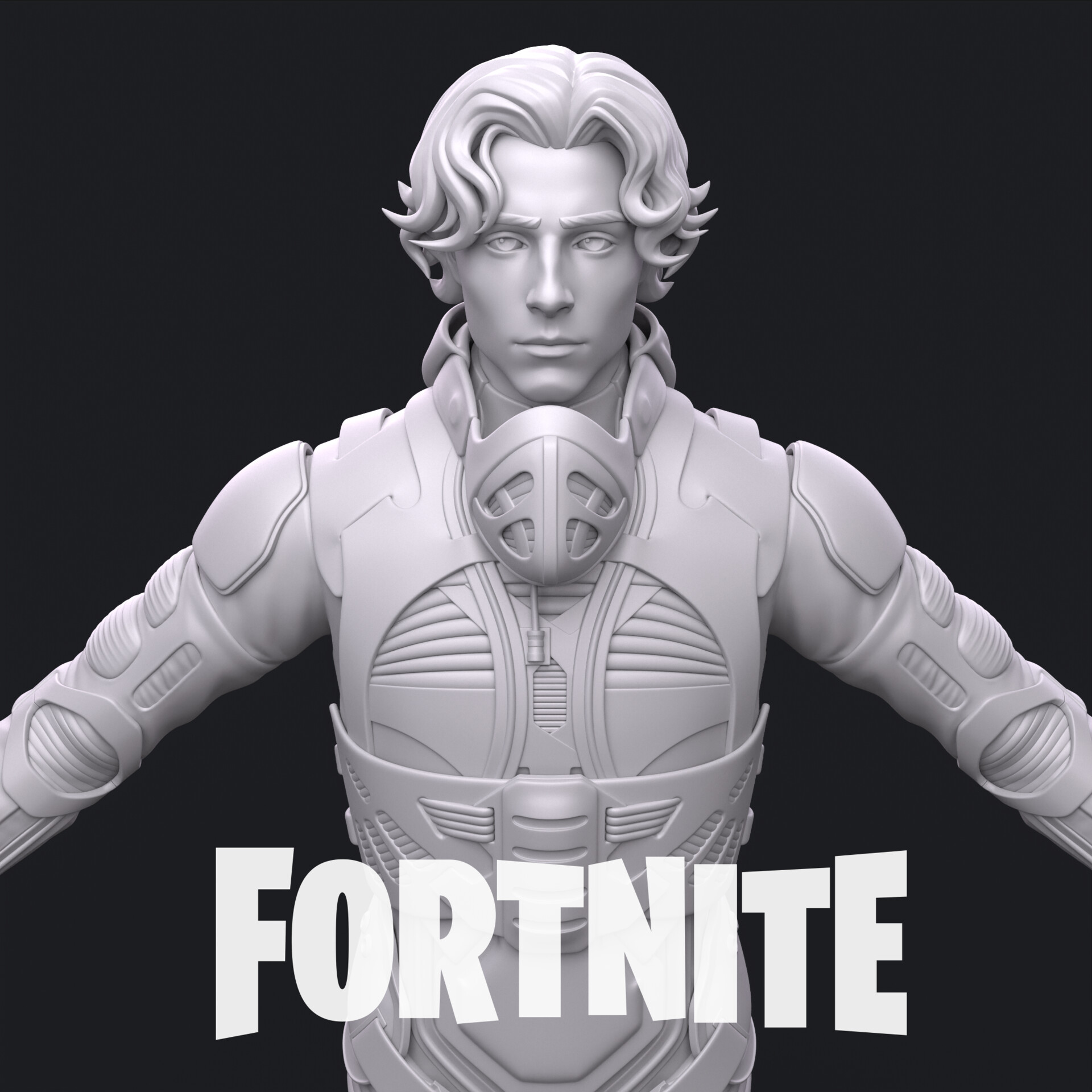 ArtStation - Fortnite Paul Atreides Skin Chapter 2 season 8 2020_9_11 18.20