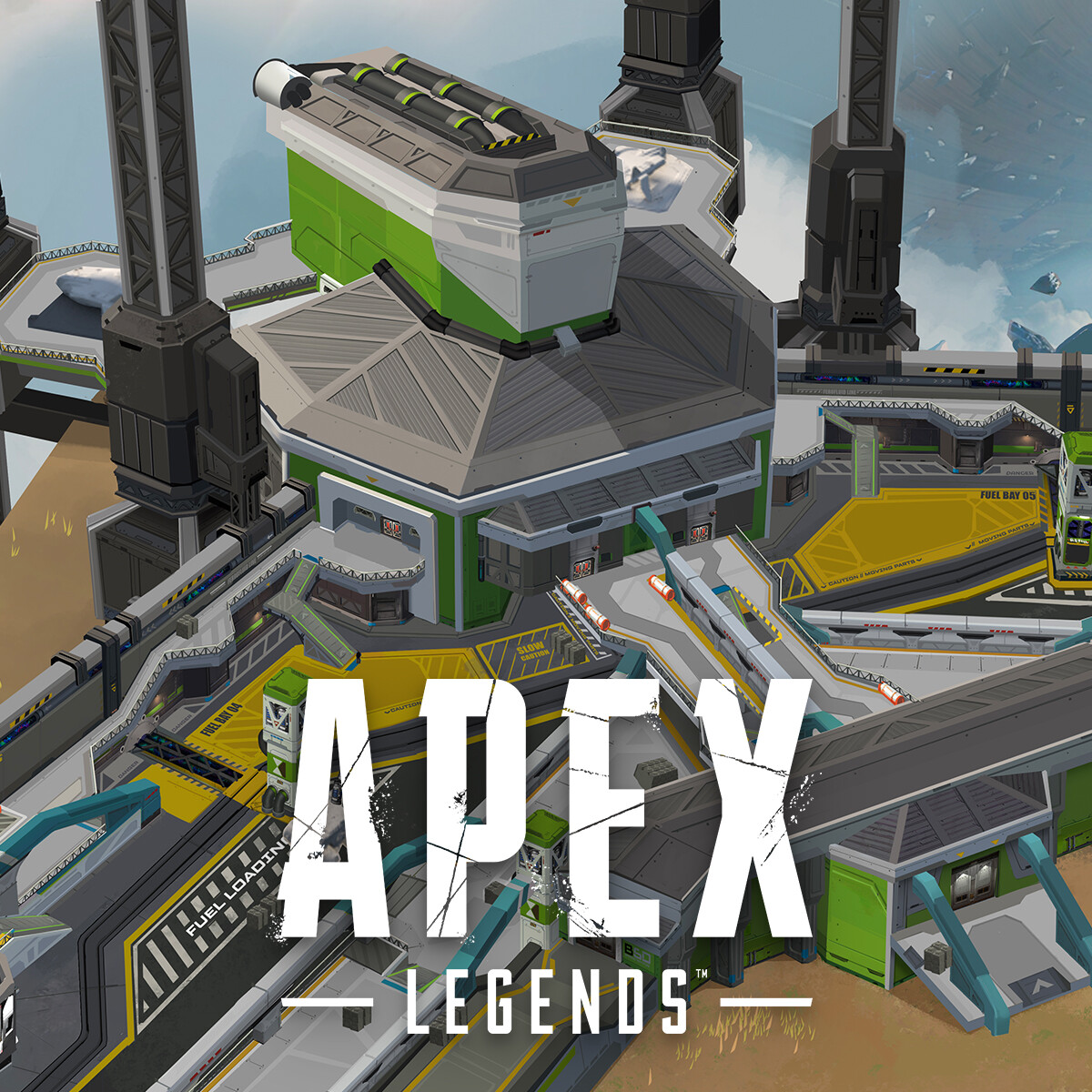 ArtStation - Apex Legends: Eclipse - Broken Moon - The Foundry