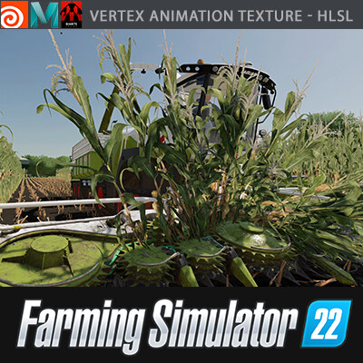 ArtStation - Farming Simulator 22 | Vertex Animation Texture | Cutter