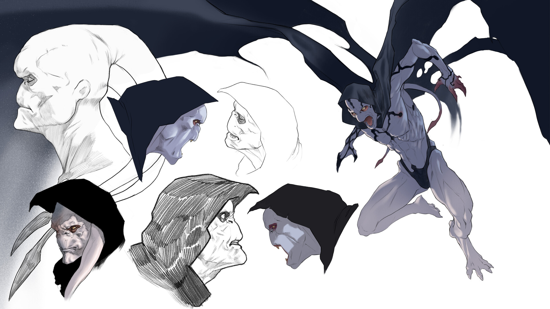 ArtStation - Gorr the God Butcher - Studies