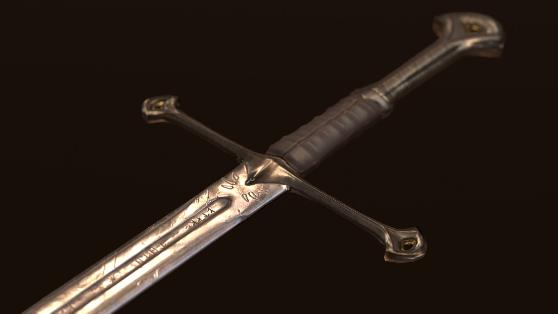 ArtStation - Anduril asset - The Lord Of The Rings-Realtime