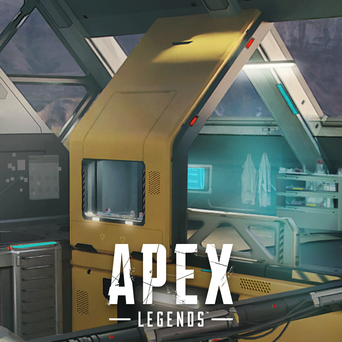 ArtStation - Broken Moon: BSD Science Research interior