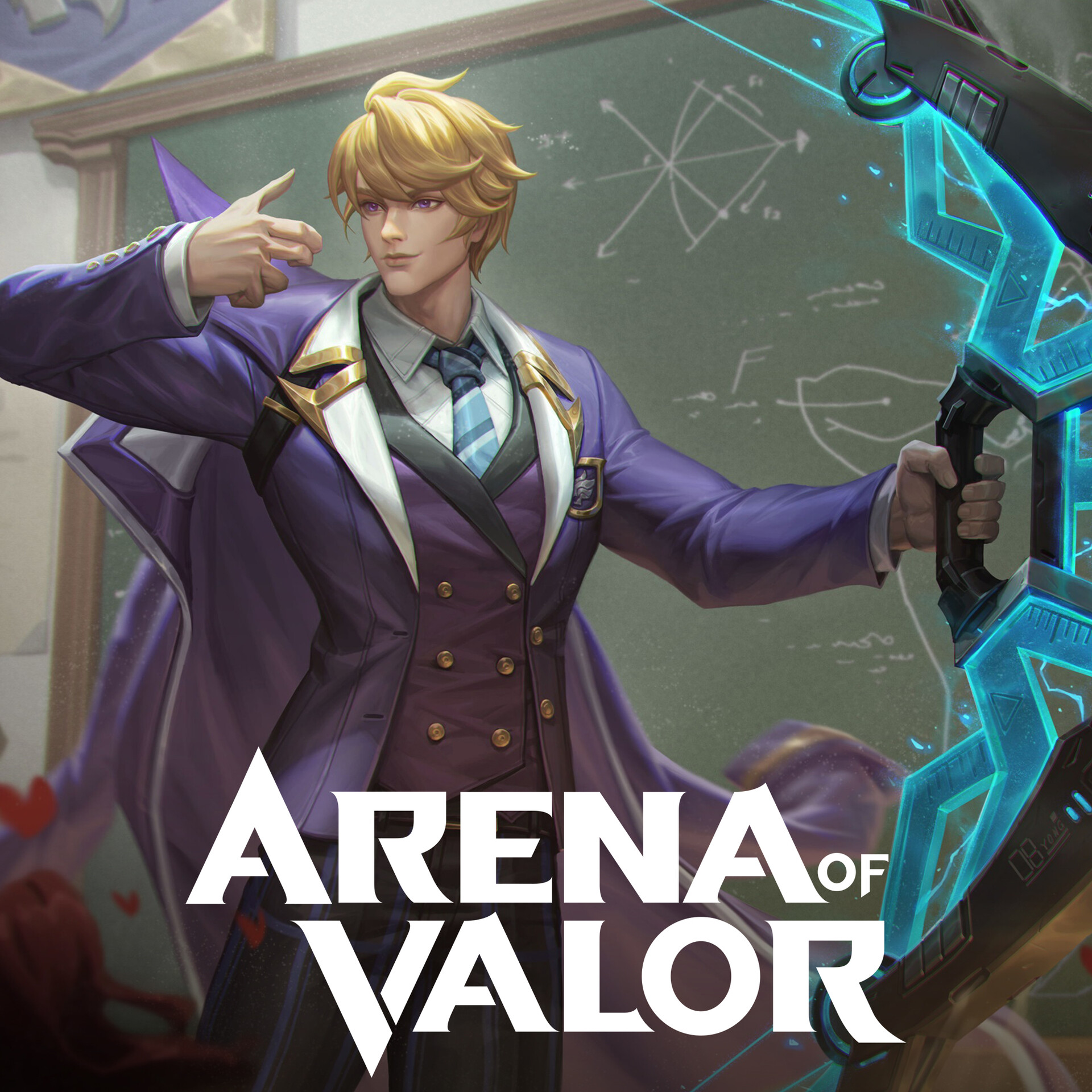 ArtStation - 为《传说对决》绘制的皮肤插画---勇/Illustration for the Arena Of Valor---Yorn