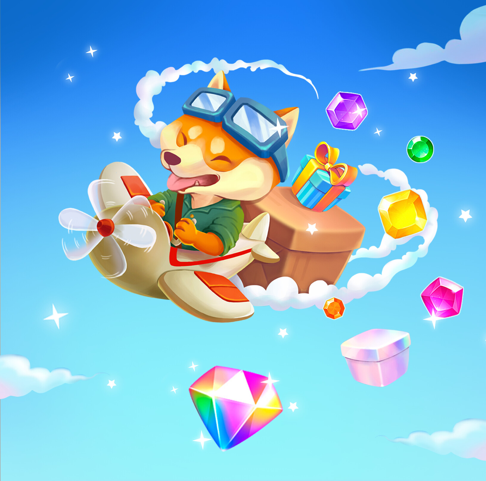 ArtStation - GEMS MASTER - MATCH 3 PUZZLE GAMES