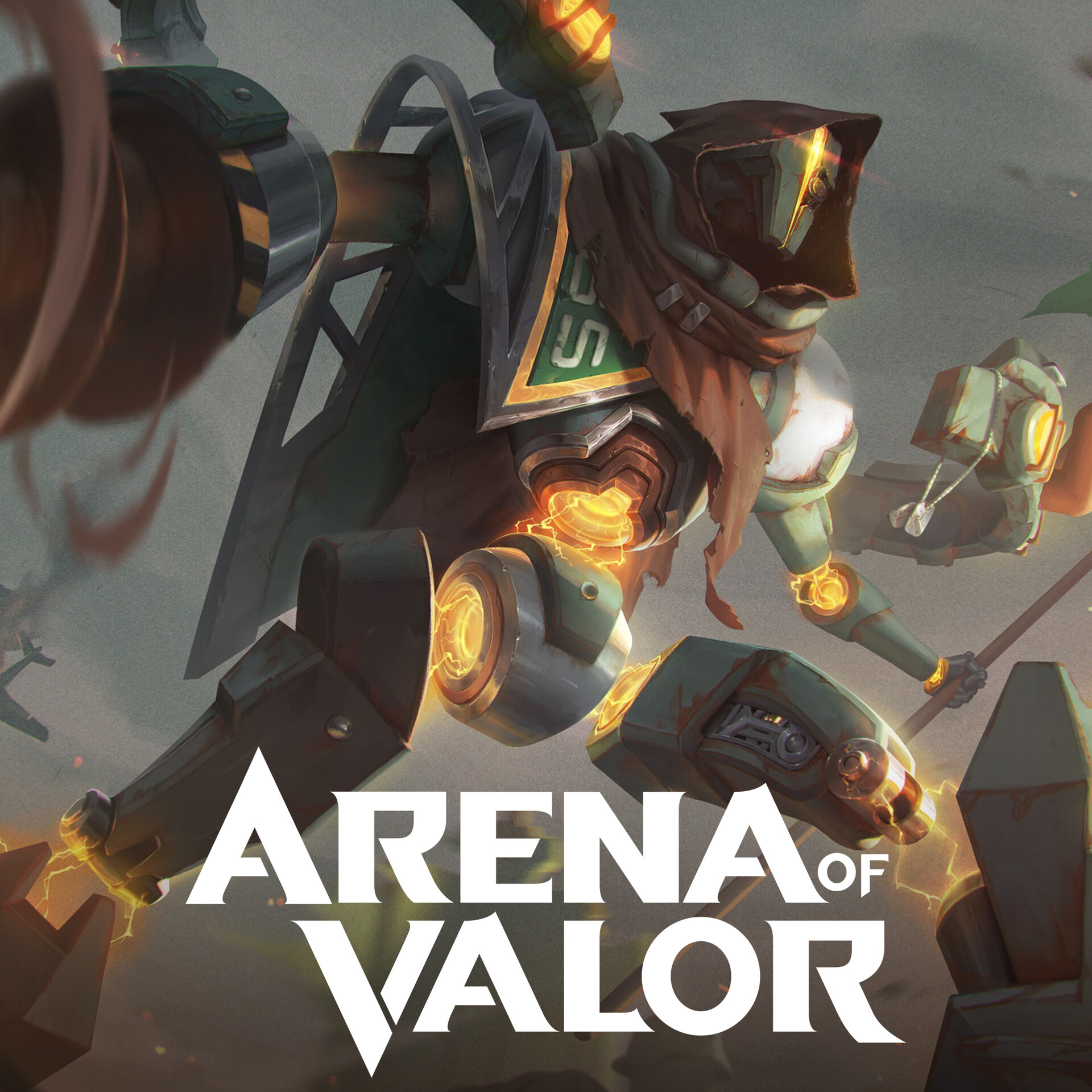 ArtStation - 为《传说对决》绘制的皮肤插画---欧米茄/Illustration for the Arena Of Valor ...