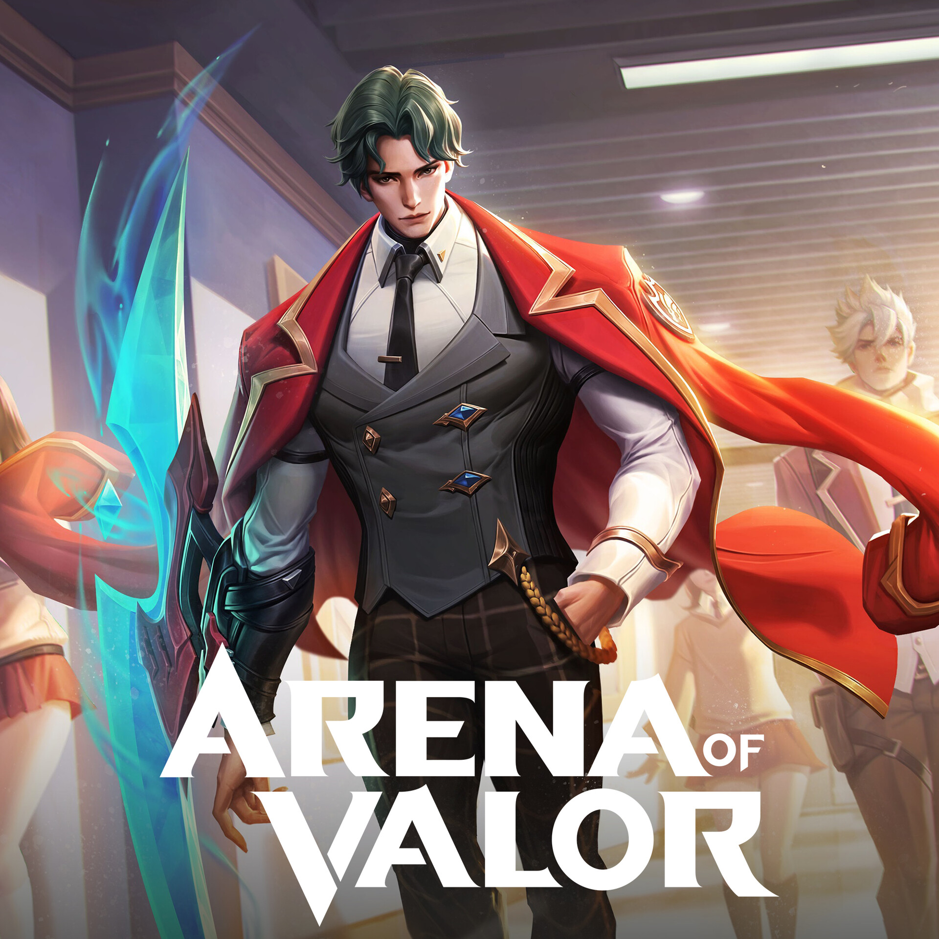 ArtStation - 为《传说对决》绘制的皮肤插画---奎伦/Illustration for the Arena Of Valor---Quillen