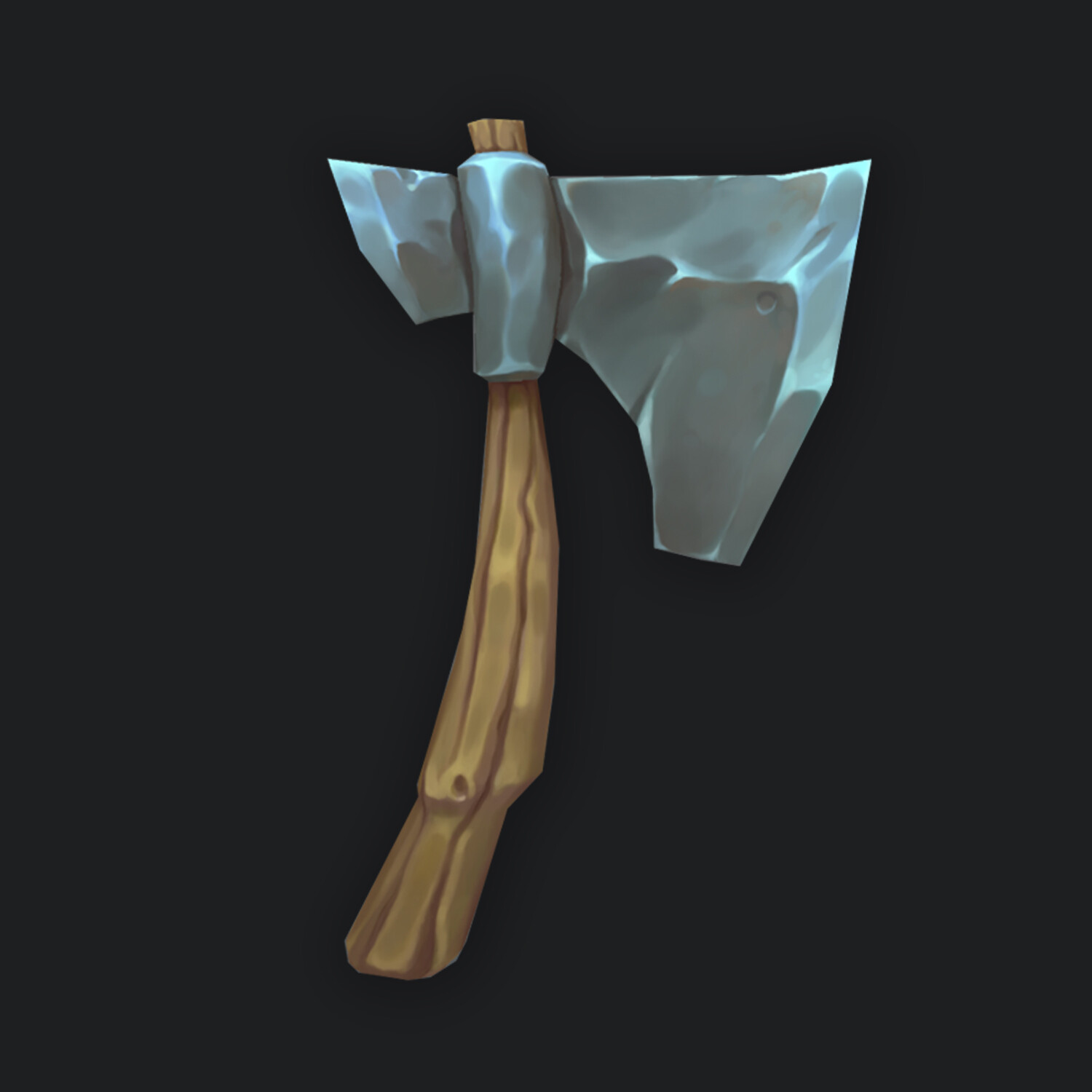 ArtStation - Simple axe (handpainted)