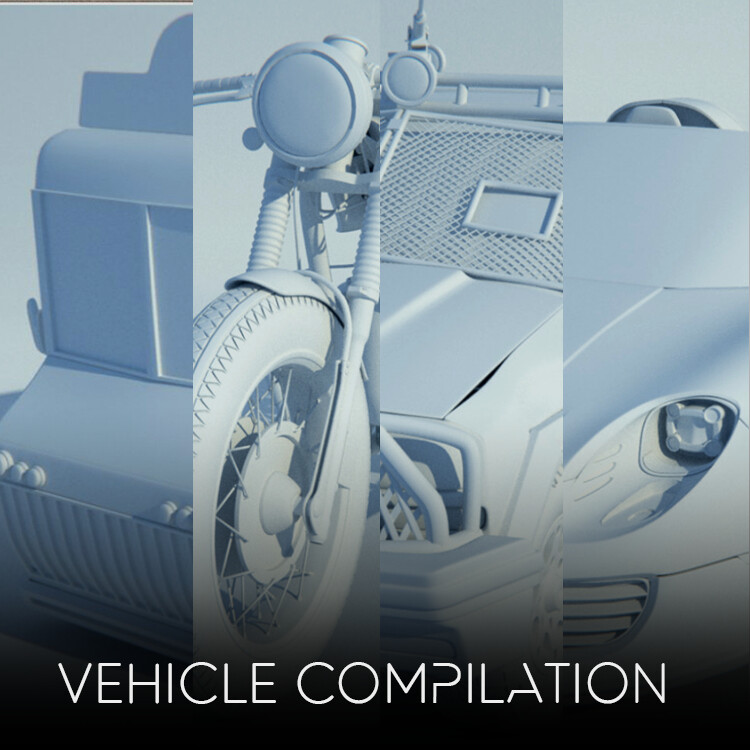 ArtStation - vehicle compilation