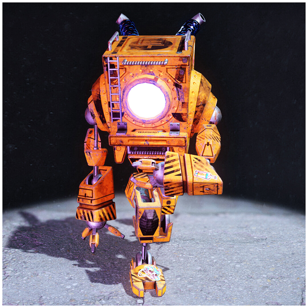 ArtStation - SK-Construction-Mech Project Update