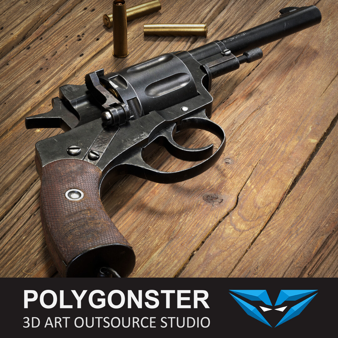 ArtStation - Nagant M1895