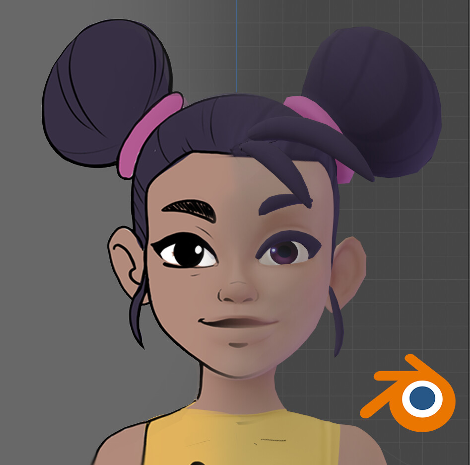 ArtStation - walking girl