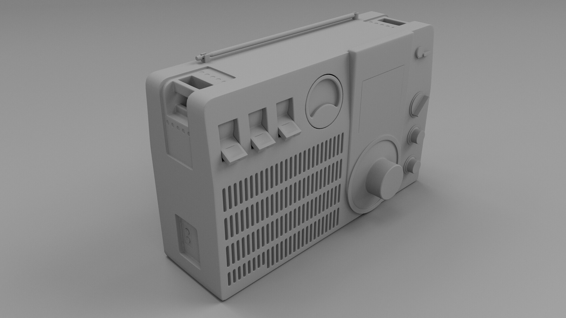 ArtStation - Radio receiver