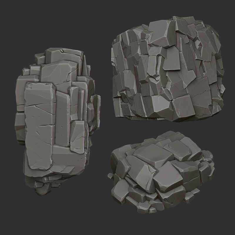 ArtStation - Modular Rocks 1