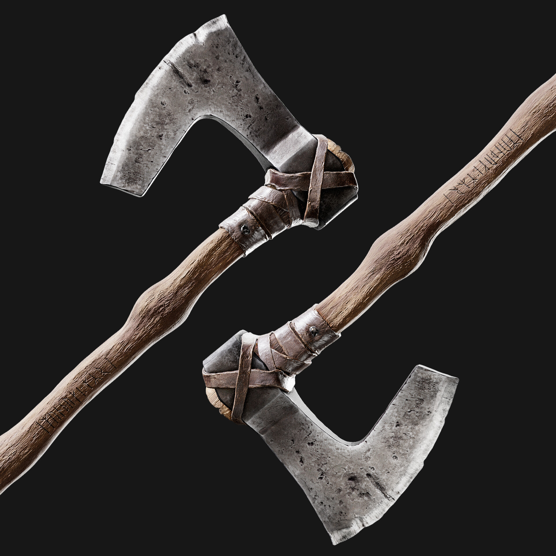 ArtStation - Props | Viking Axe