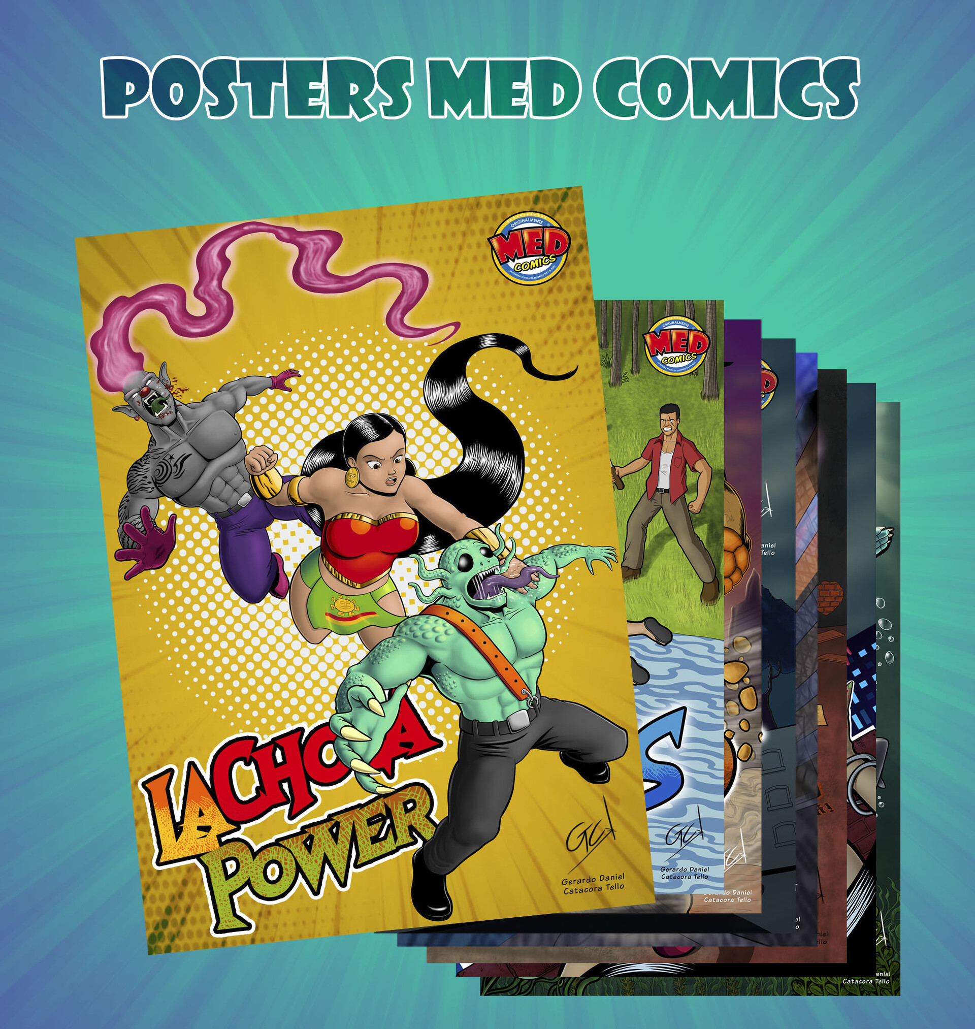 ArtStation - Personalized Posters MED Comics