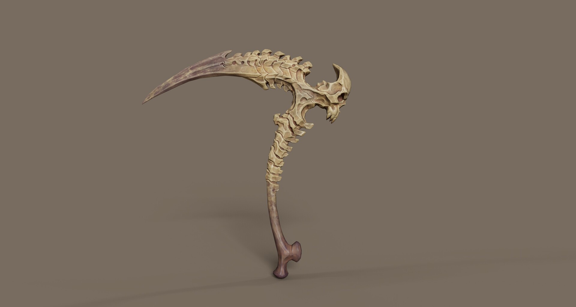 ArtStation - Skull weapon