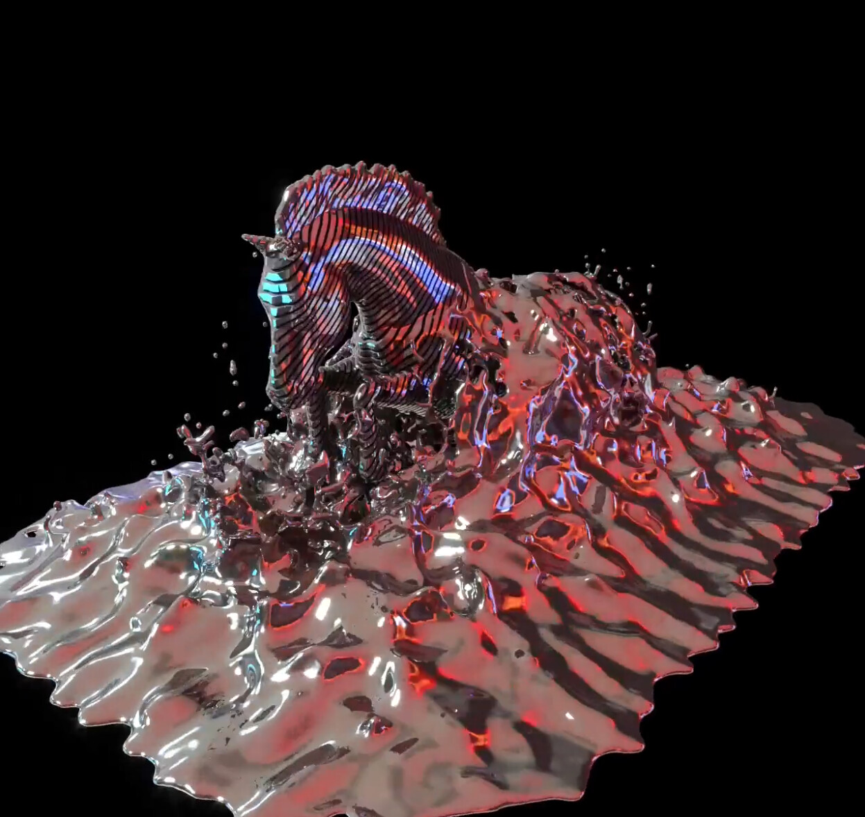 ArtStation - Fluid simulation.