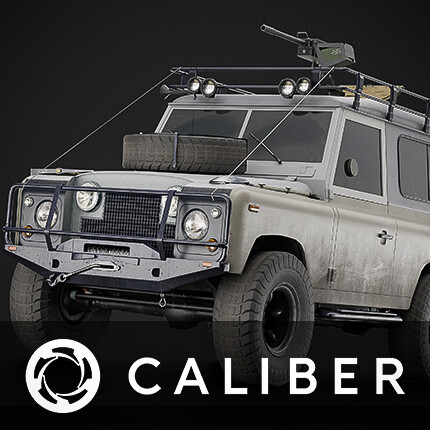 ArtStation - Caliber vehicles