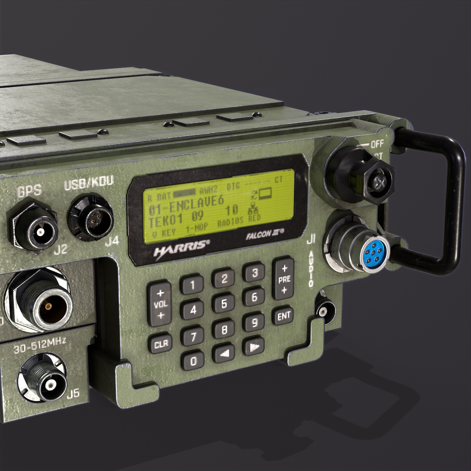 ArtStation - Military Radio