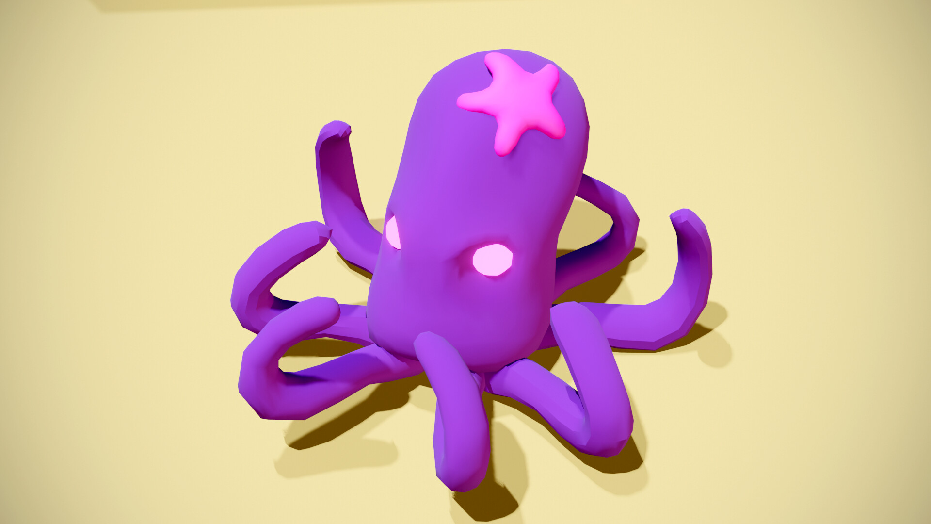 ArtStation - lowpoly octopus roblox
