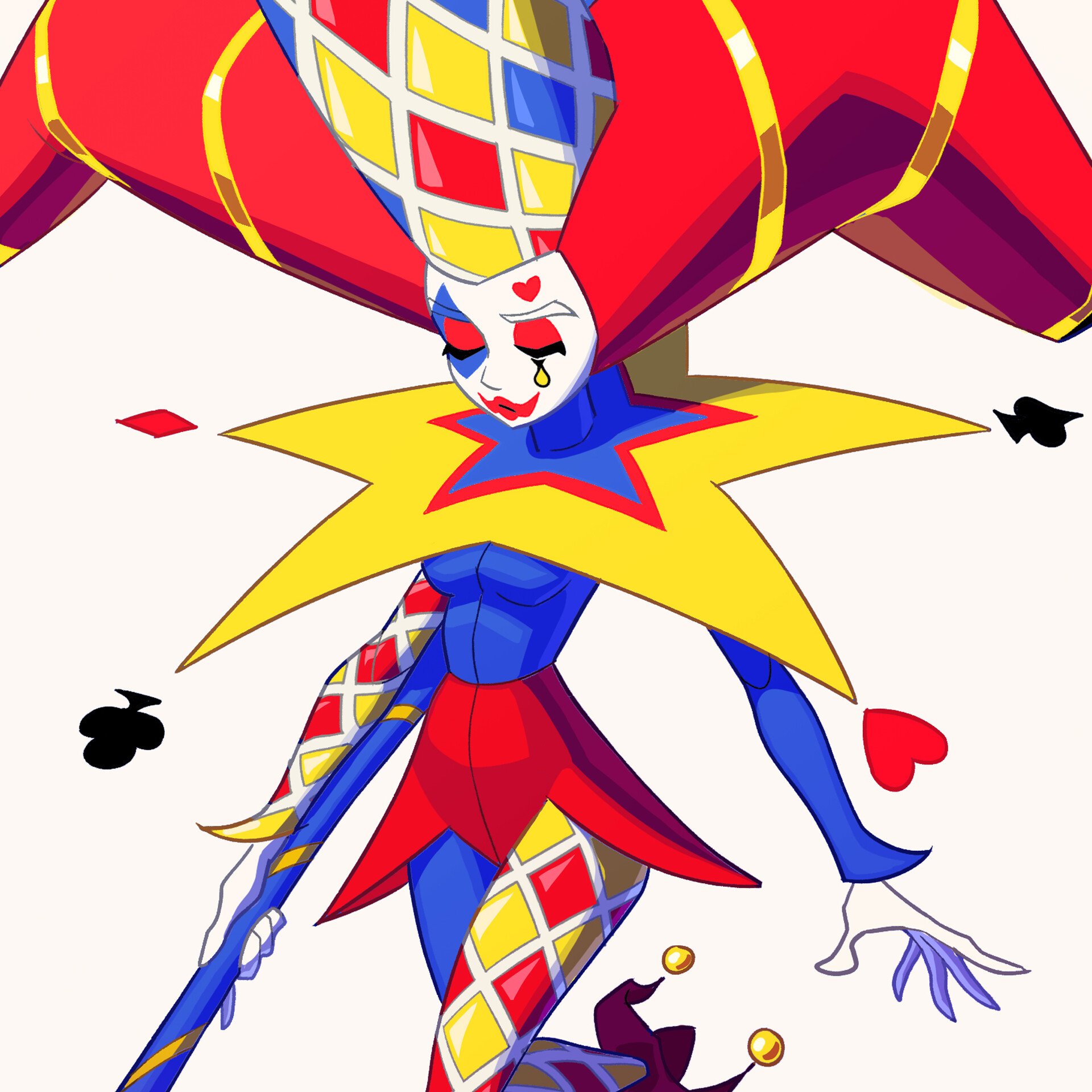 ArtStation - CDC challenge - fighting clowns