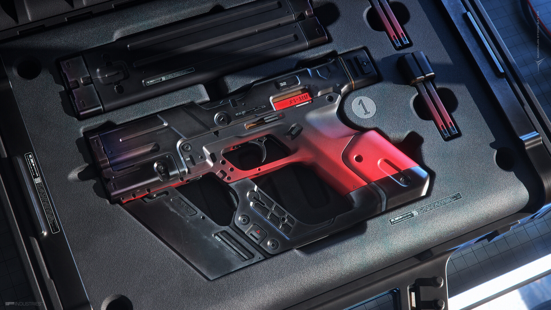 ArtStation - Handgun Design XS-3217