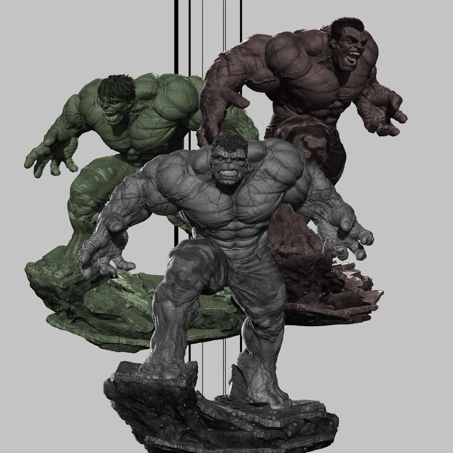 ArtStation - The Hulk project