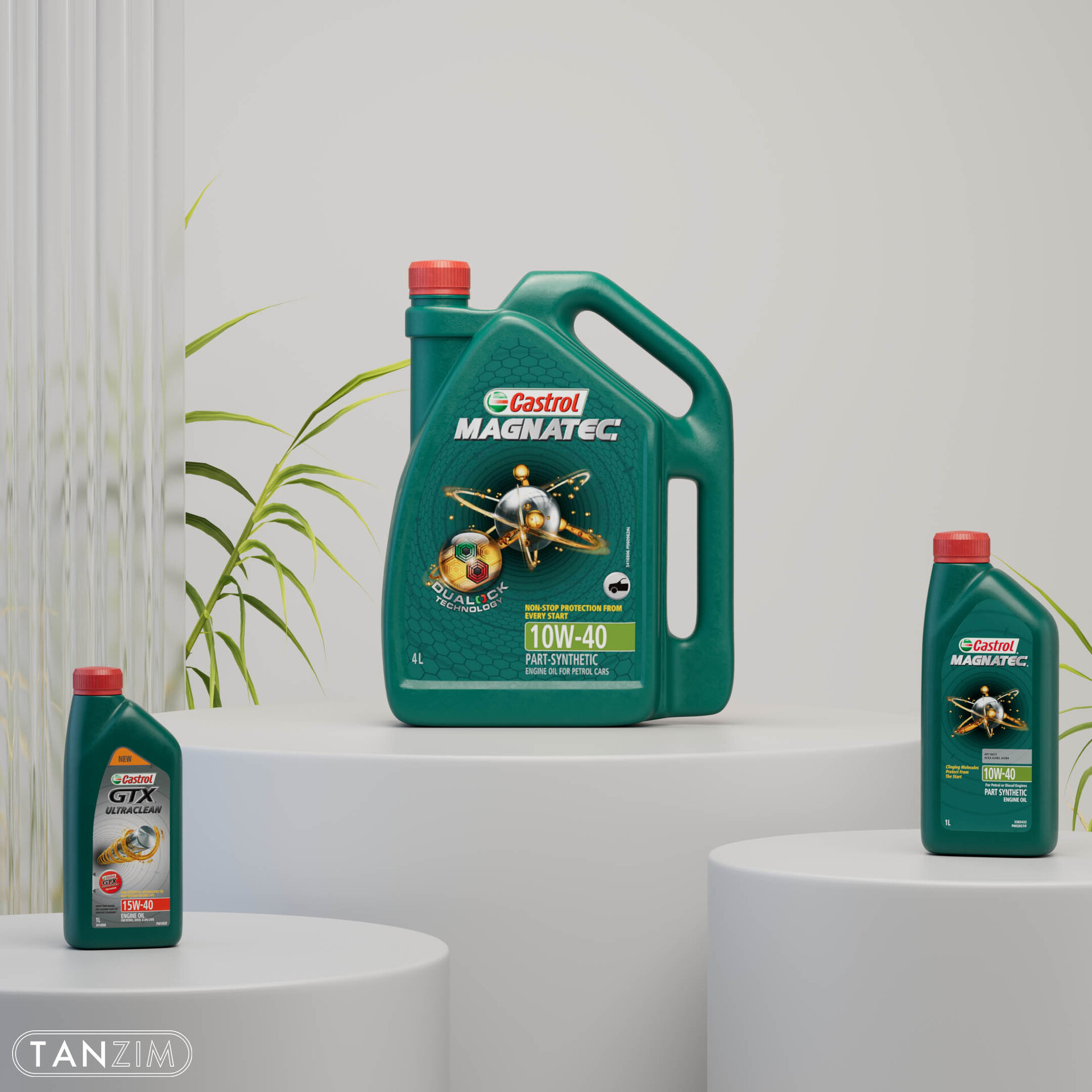 ArtStation - Castrol Can Visualization