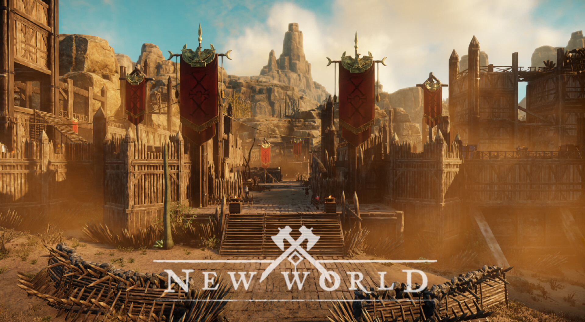 ArtStation - New World - Legion Outposts