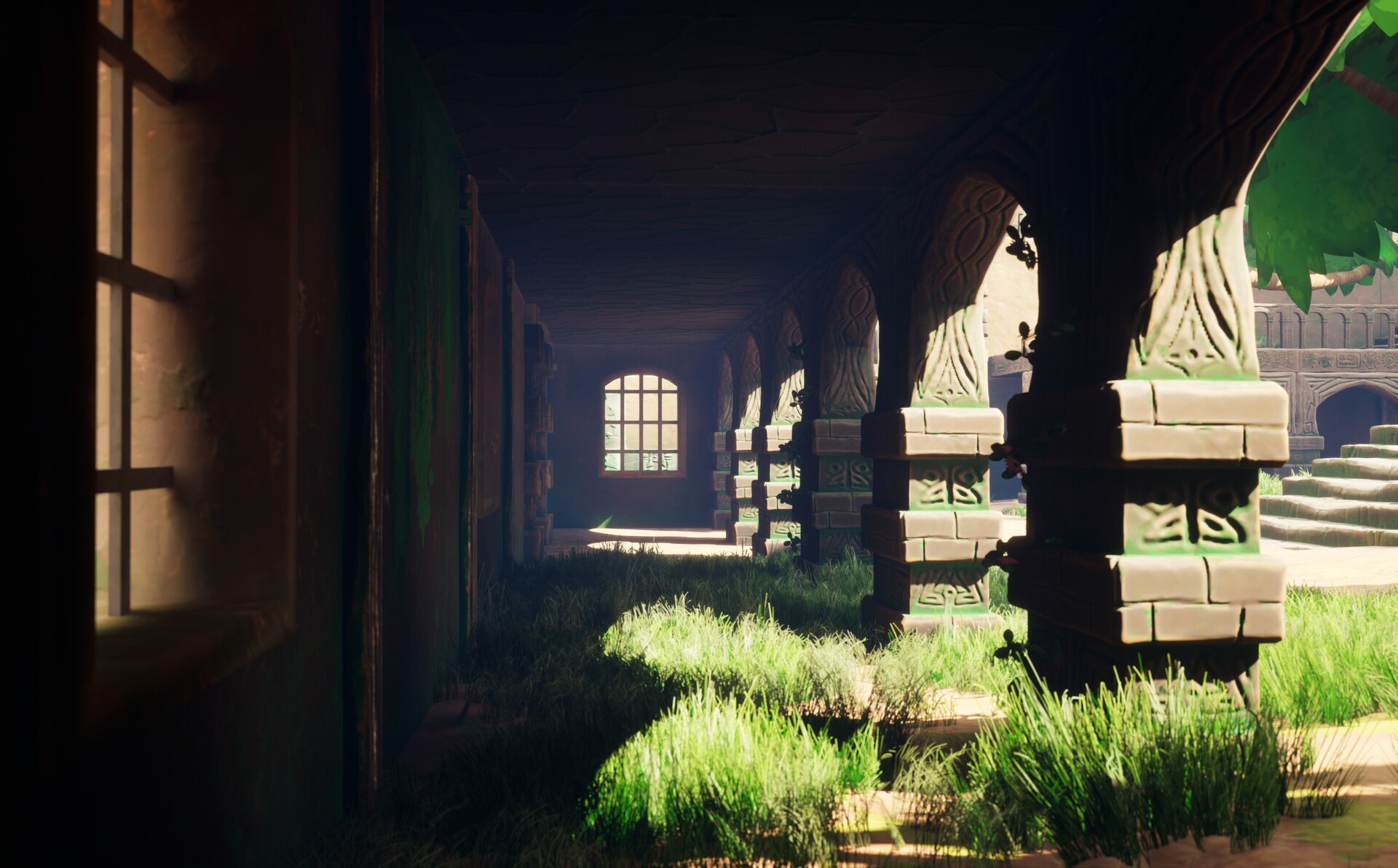 ArtStation - Stylized Aztec Jungle | UE5 Nanite