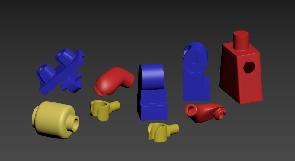 ArtStation - Lego minifigures