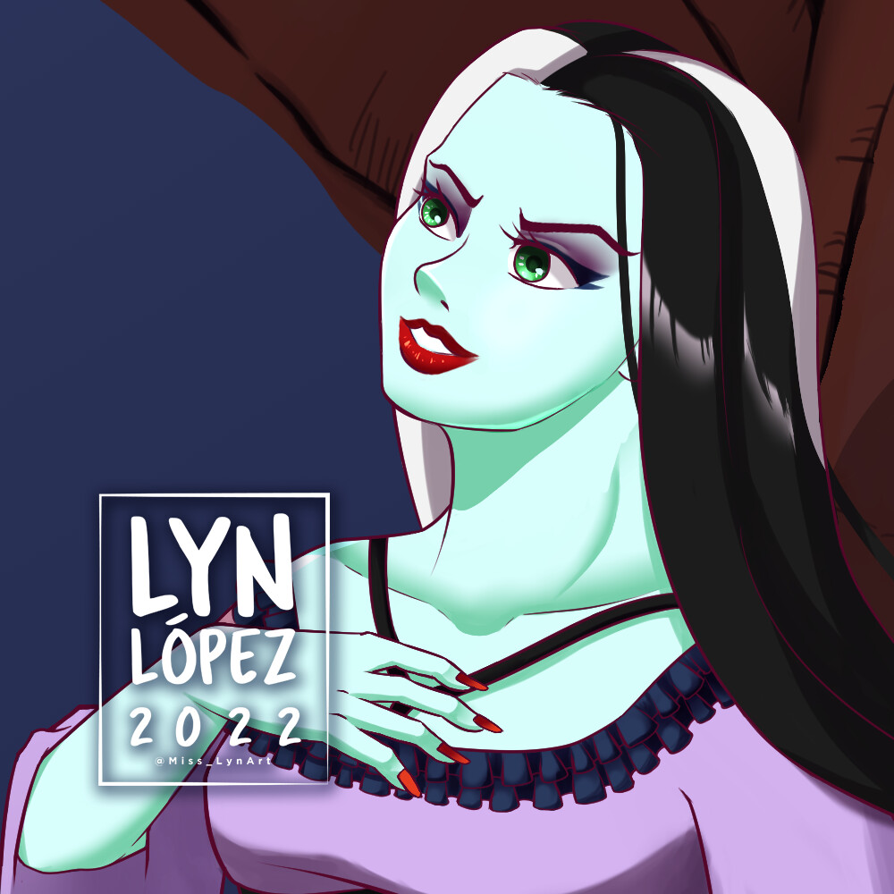 ArtStation - Lily Munster_FanArt
